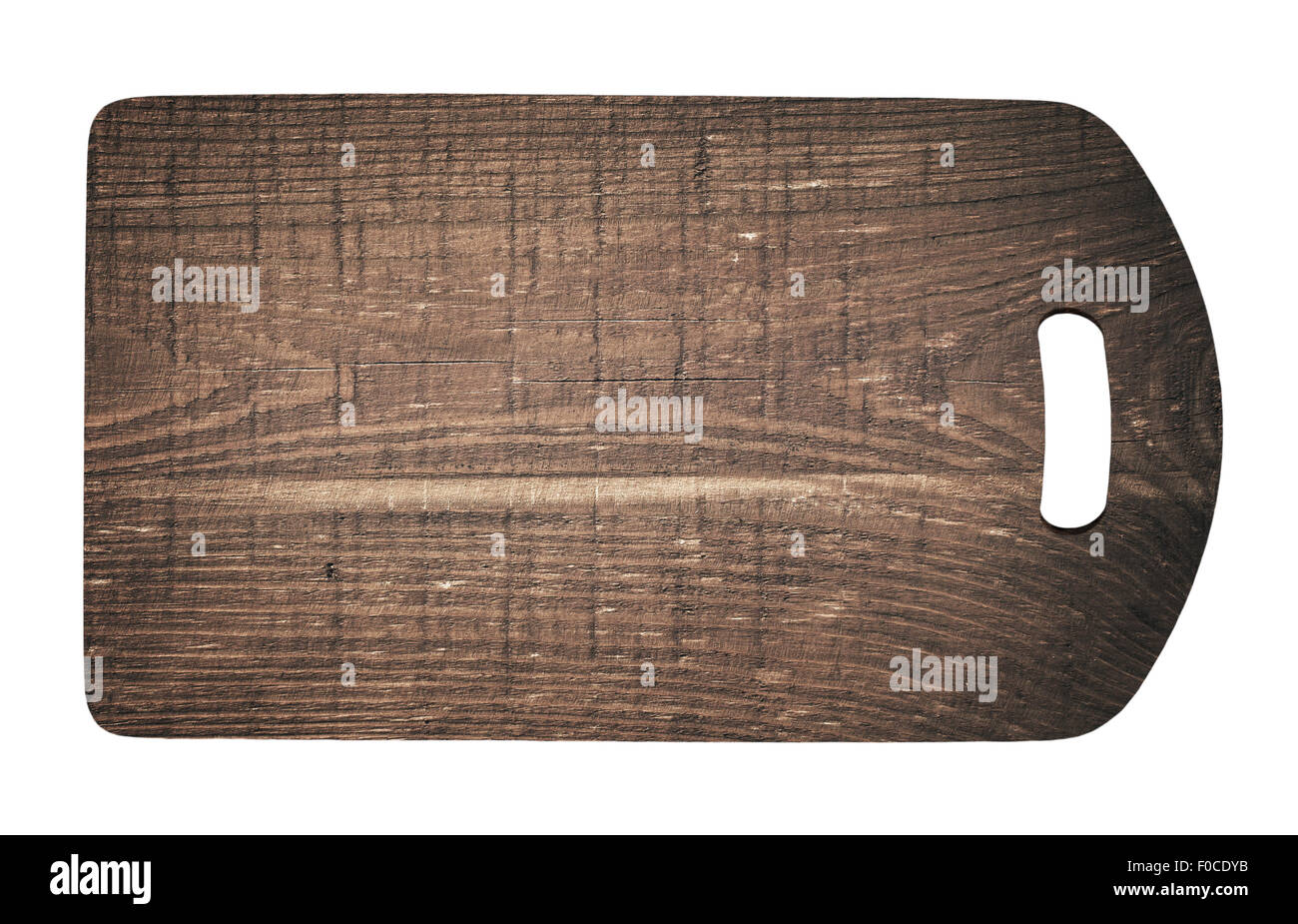 Old cutting board used for cooking. Wood texture Stock Photo - Alamy