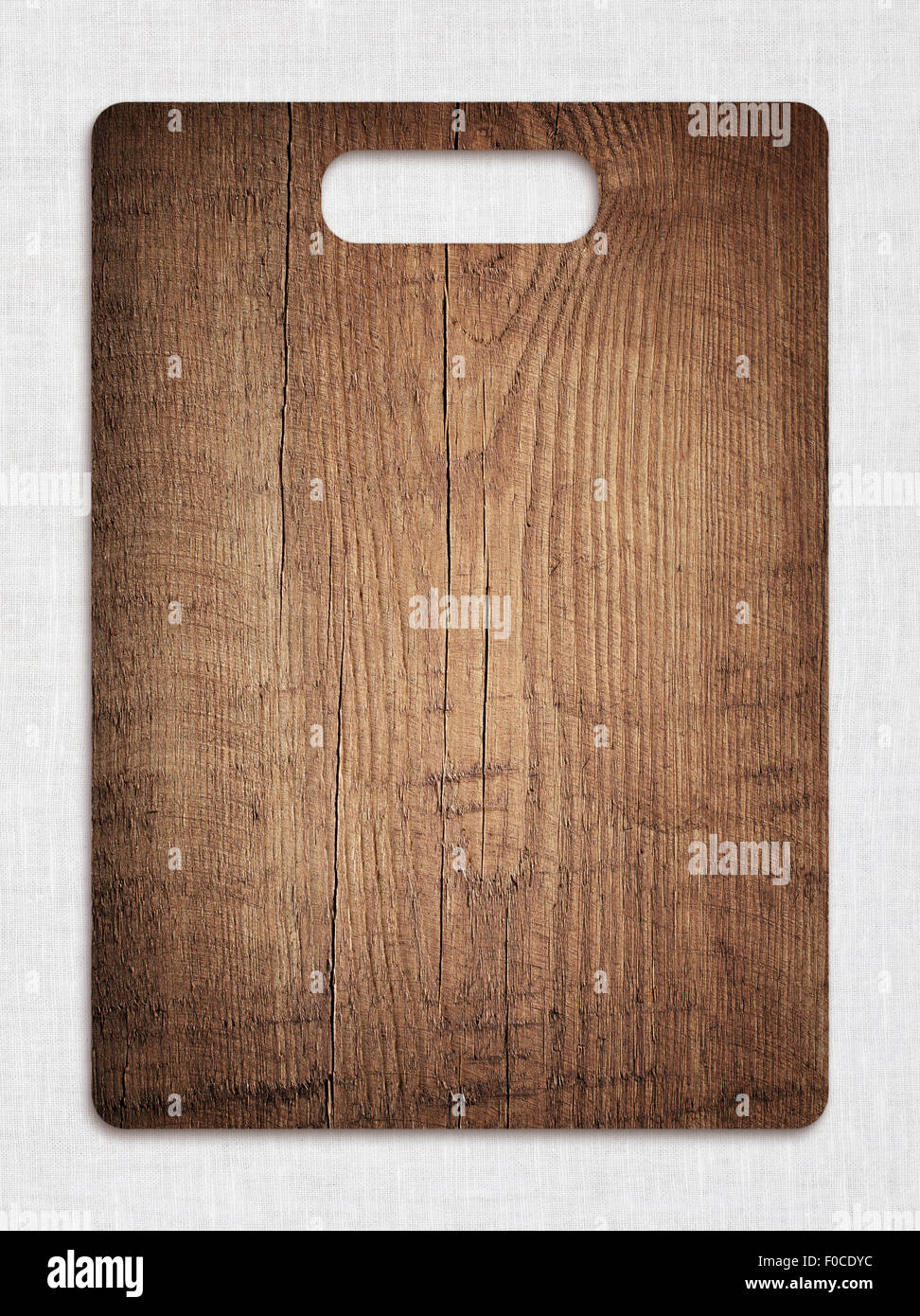 Old cutting board used for cooking. Wood texture Stock Photo - Alamy