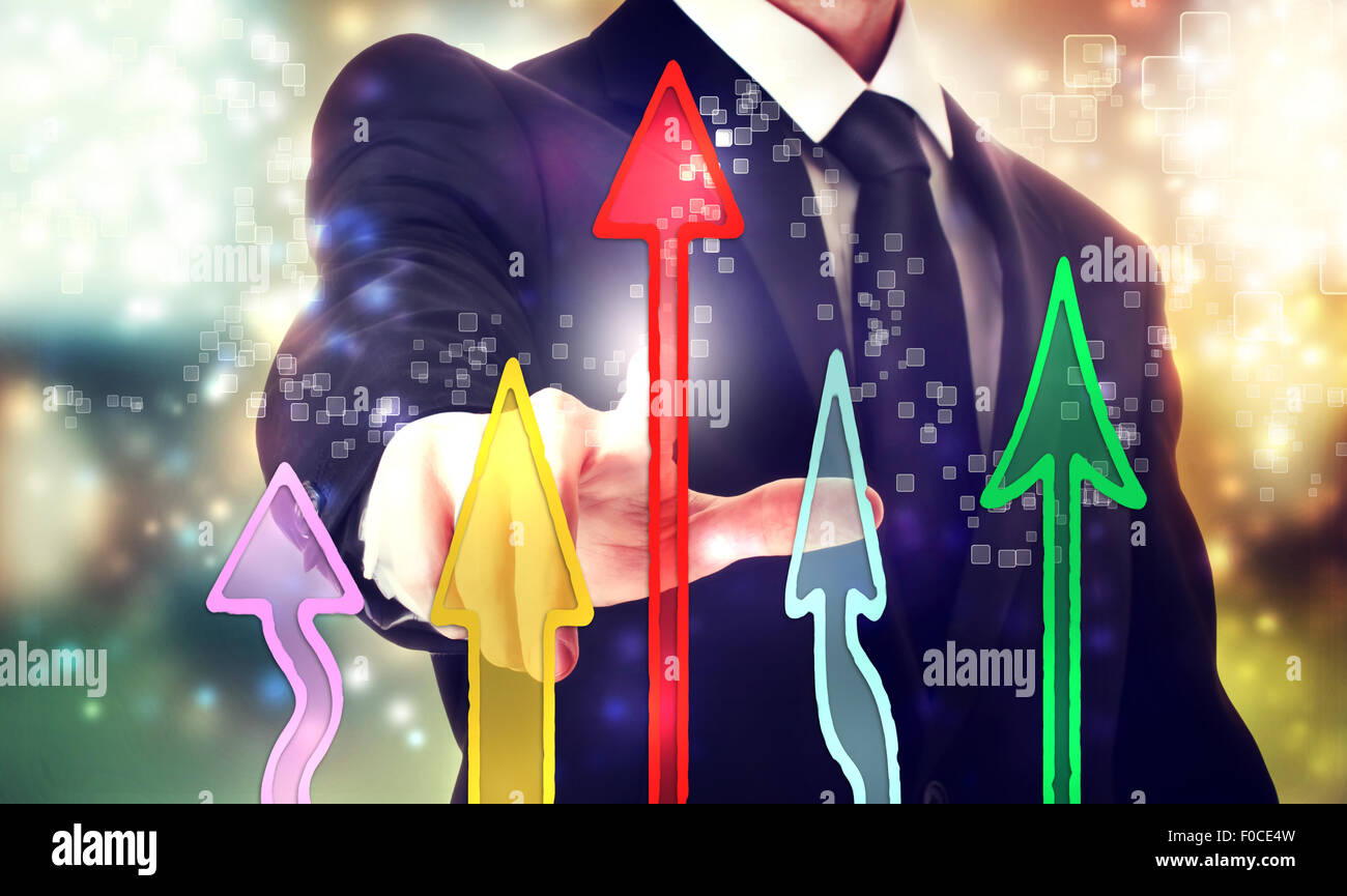 Rising up chart hi-res stock photography and images - Alamy
