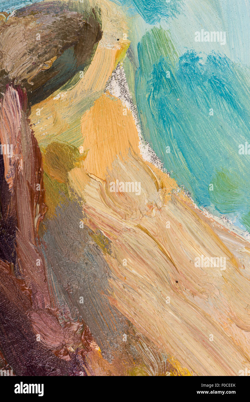 Abstract colorful background oil painting on canvas Stock Photo - Alamy