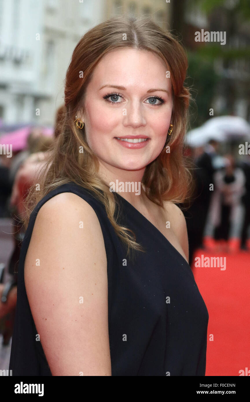 London, UK. 11th August, 2015. Cara Theobald BAFTA Tribute to Downton ...