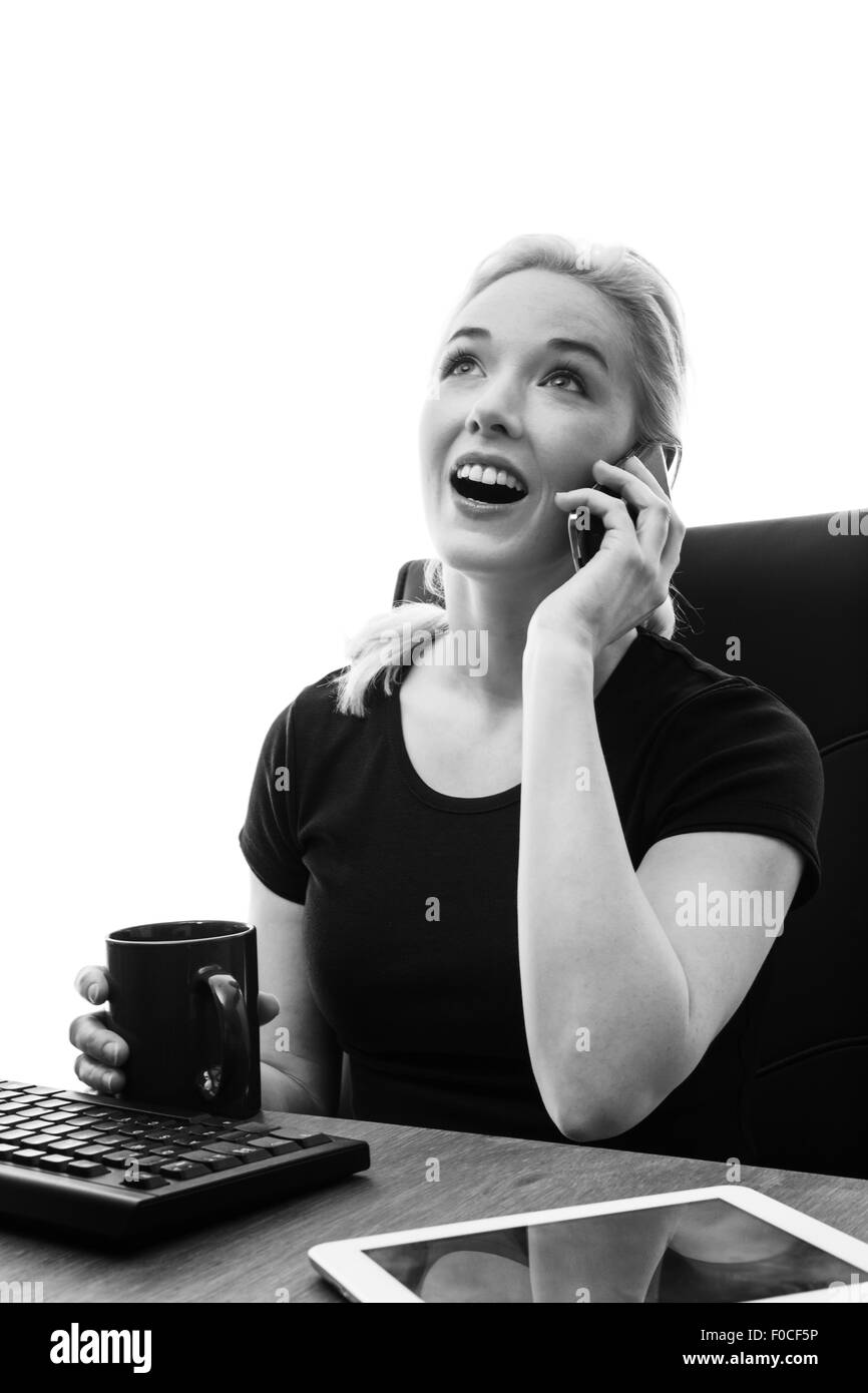 Modern working women Black and White Stock Photos & Images - Alamy