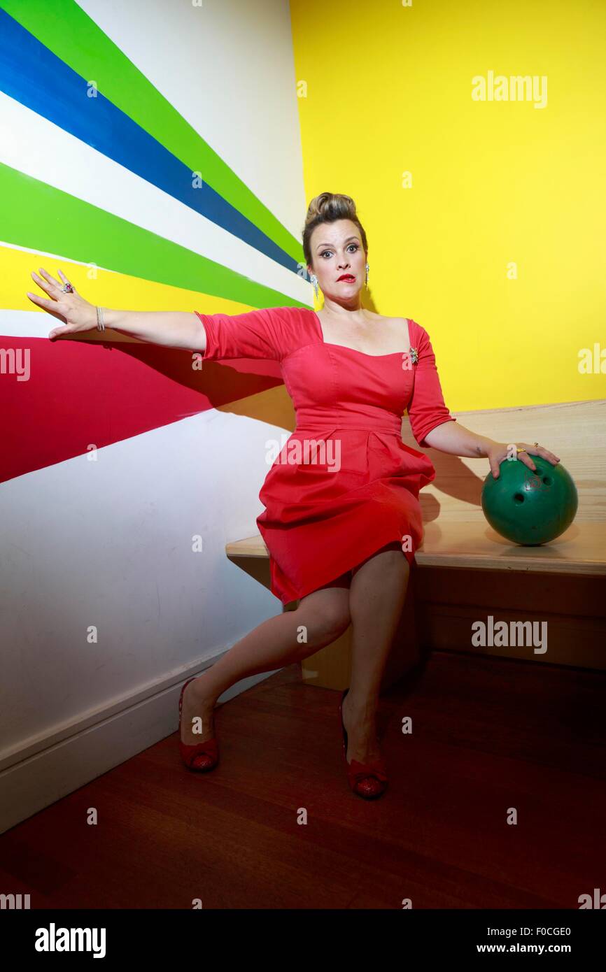 Edinburgh. UK. 12th August. Ali McGregor's celebrate start Edinburgh ...