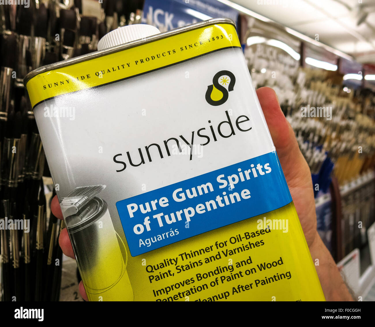 Turpentine High Resolution Stock Photography and Images - Alamy