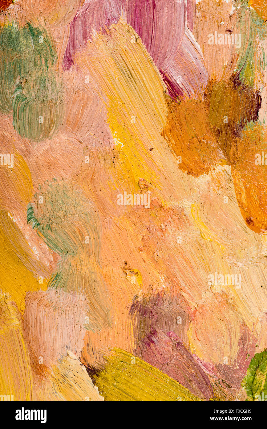 Abstract colorful background oil painting on canvas Stock Photo - Alamy