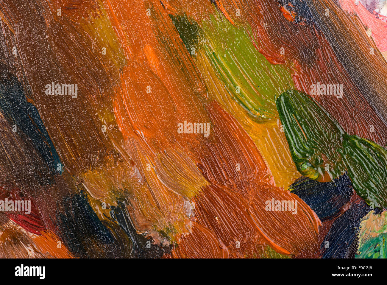 Abstract colorful background oil painting on canvas Stock Photo - Alamy