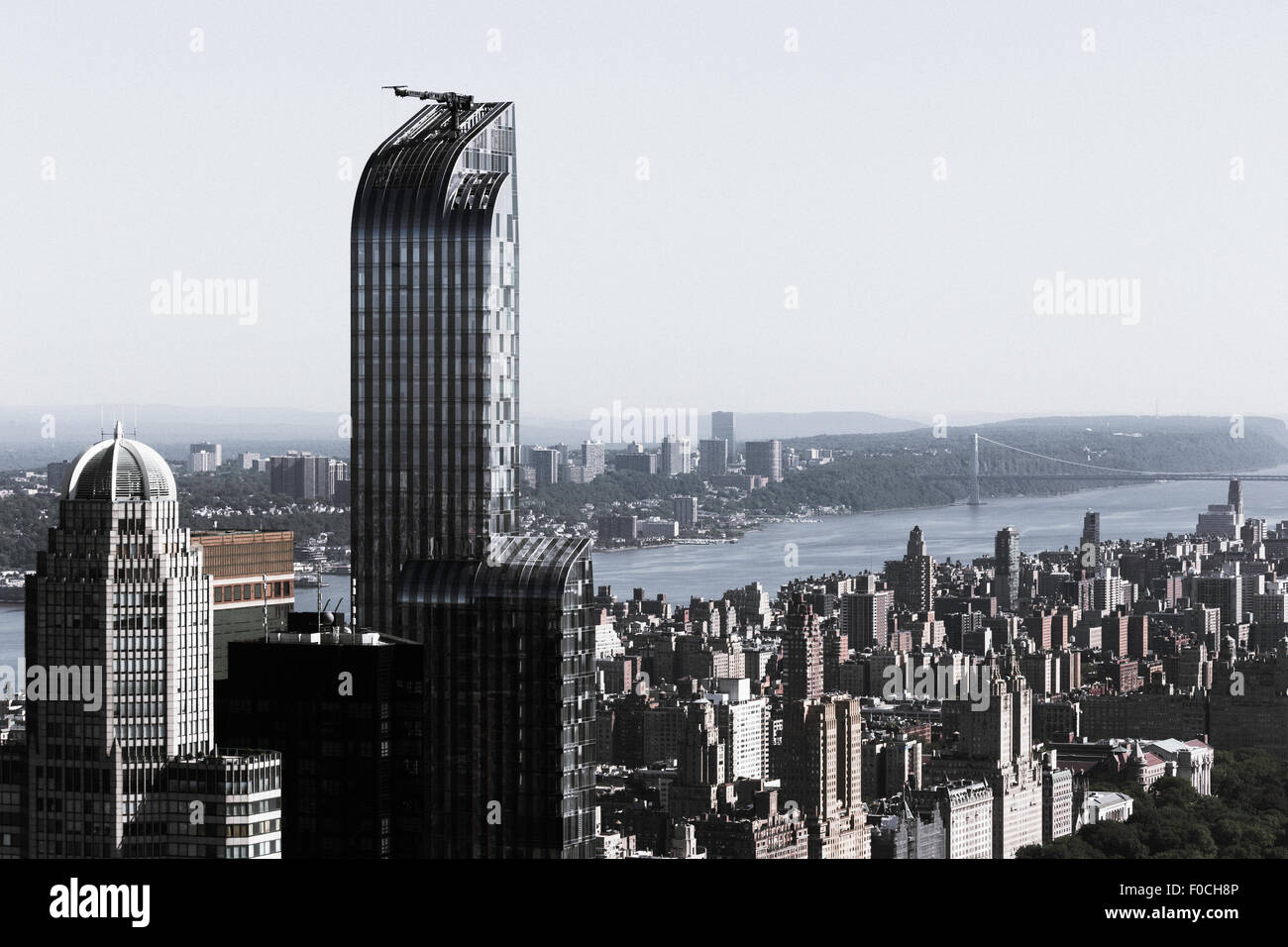 View from Top of the Rock Observation Deck, Rockefeller Center, NYC ...