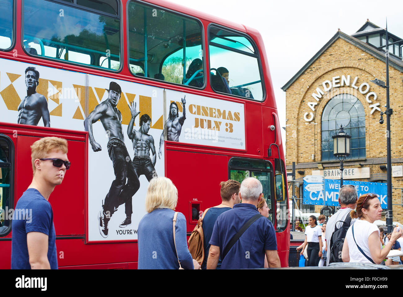Market street bus hi-res stock photography and images - Alamy