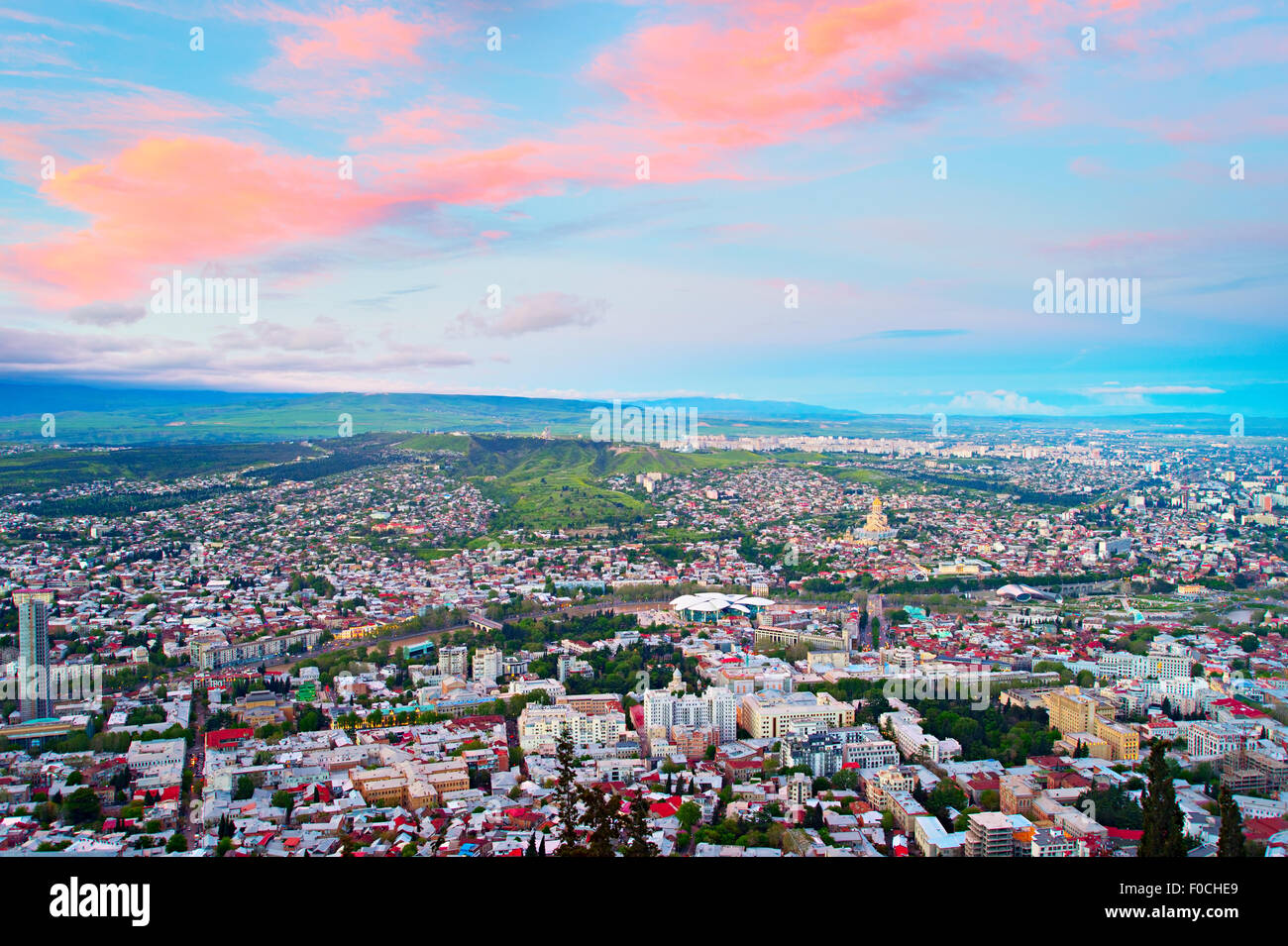 Tbilisi skyline hi-res stock photography and images - Alamy
