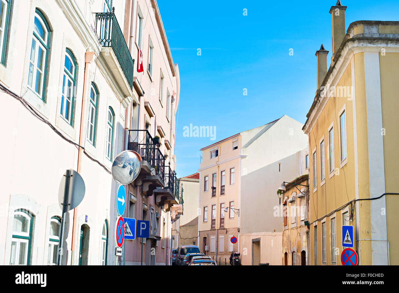 Traditional portuguese street scene in hi-res stock photography and ...