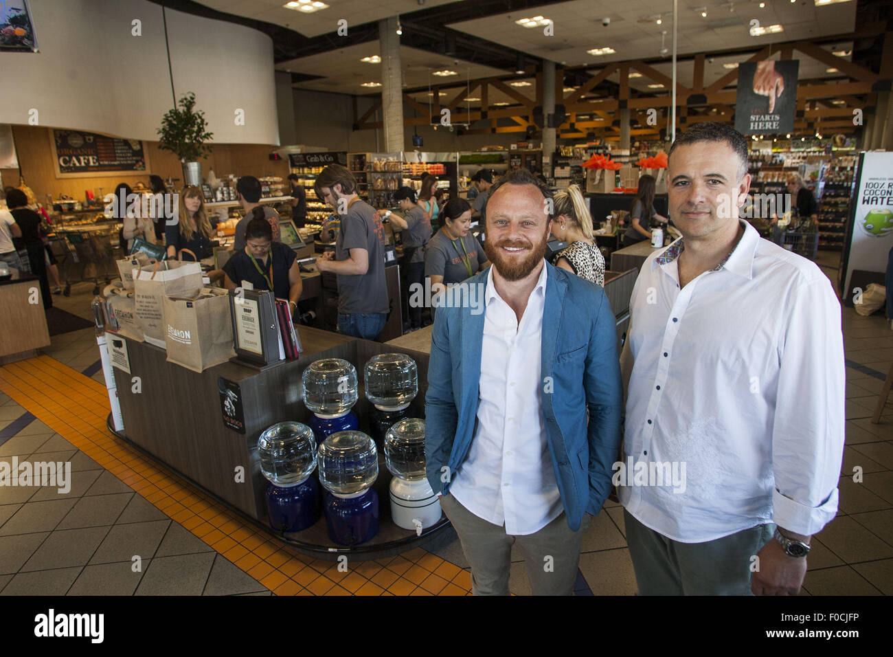 July 22, 2015 - Los Angeles, California, U.S - Tony Antoci, right ...