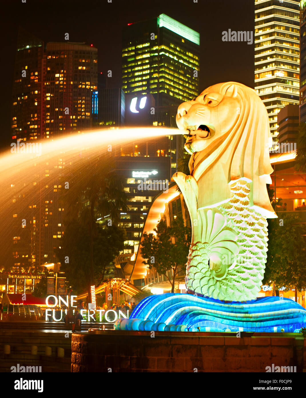 Merlion singapore hi-res stock photography and images - Alamy