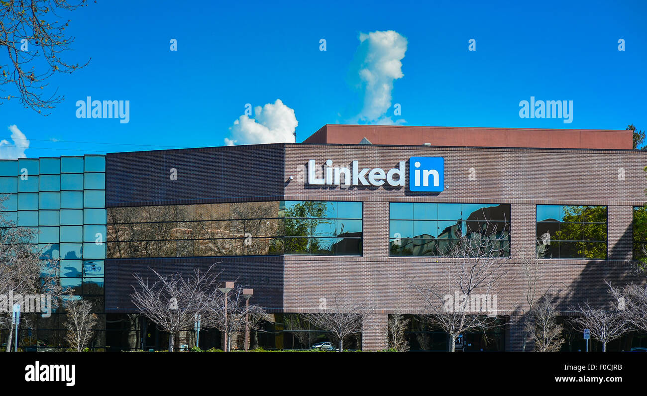 LinkedIn Headquarter, Mountain VIew, California Stock Photo - Alamy