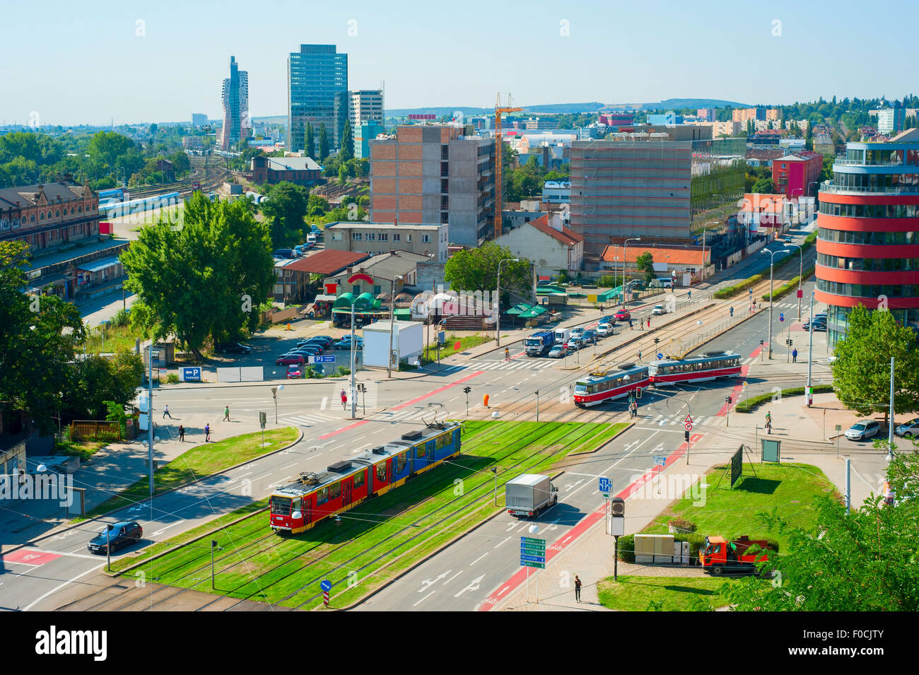 Brno panorama view hi-res stock photography and images - Alamy