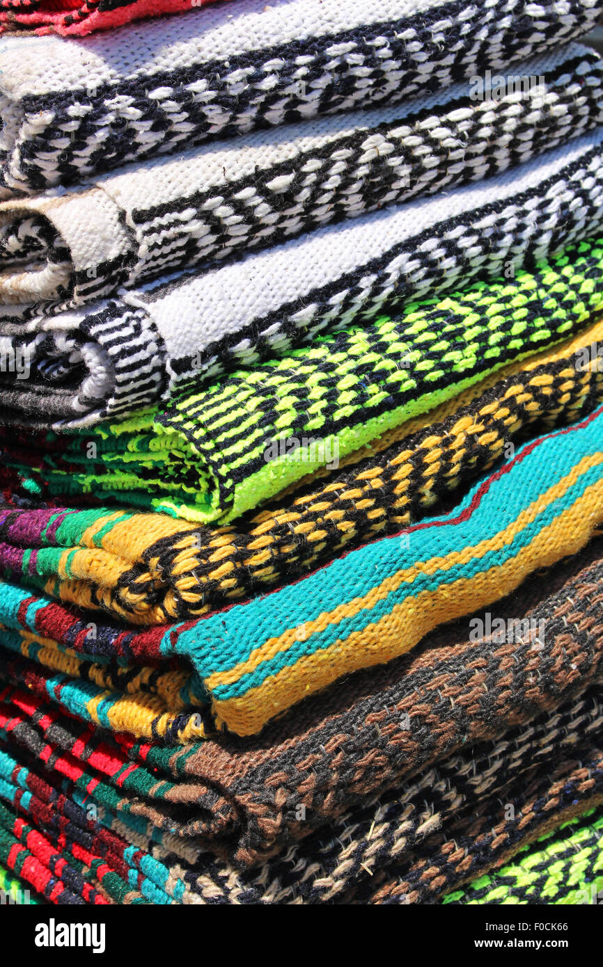 Colorful blankets hi-res stock photography and images - Alamy