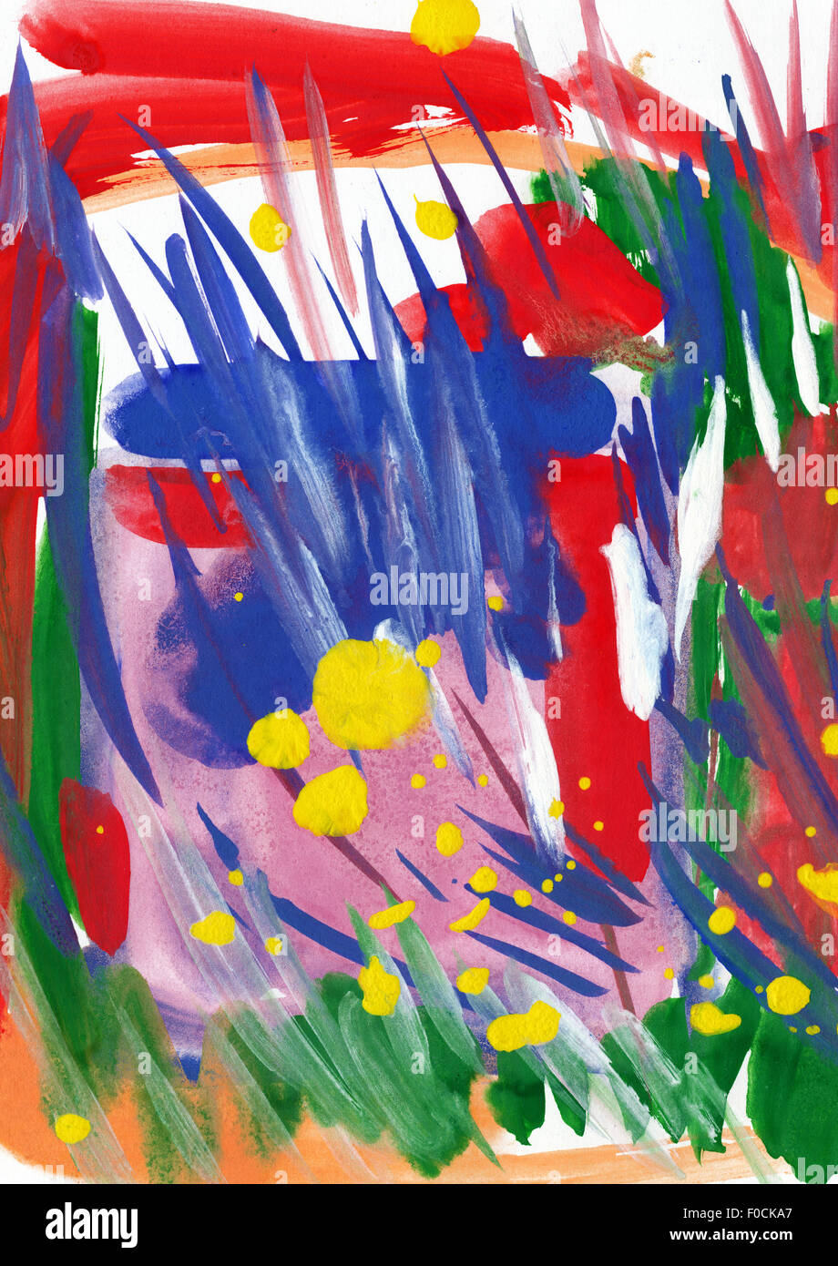 abstract bright watercolor background Stock Photo - Alamy