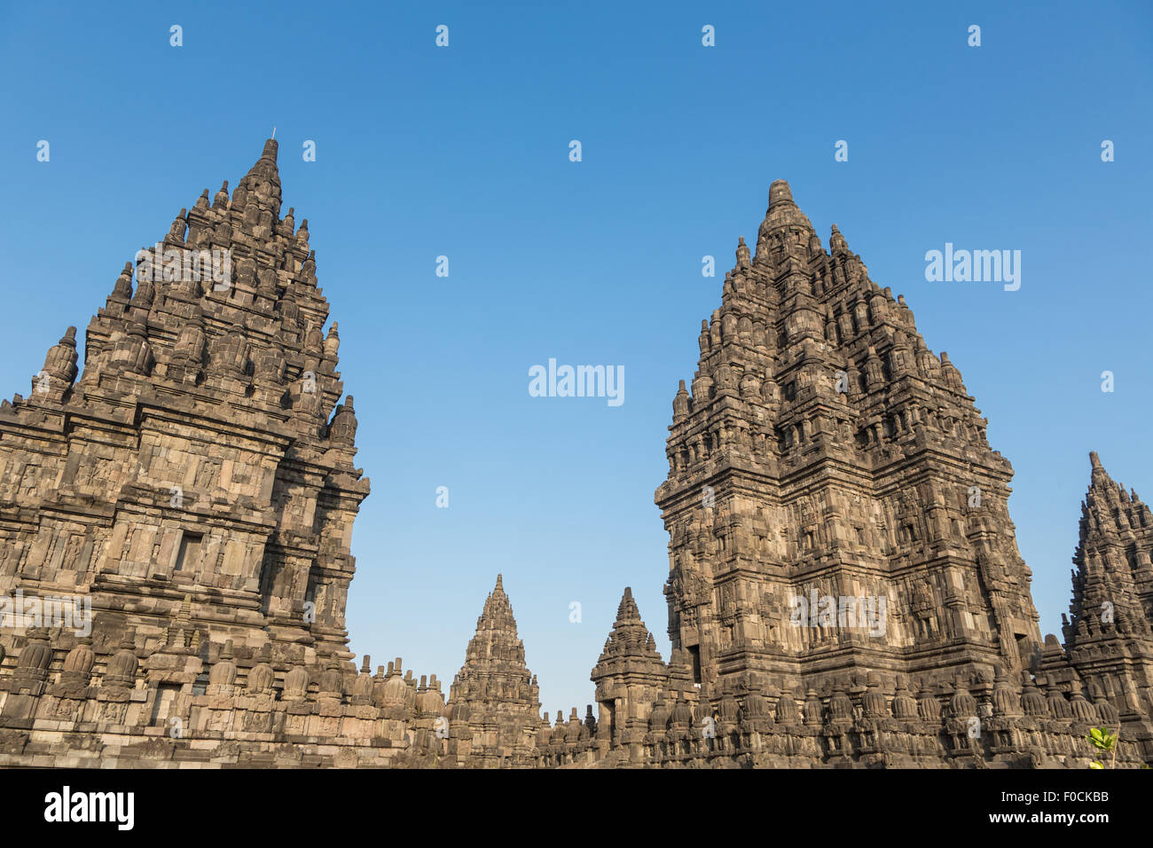 Prambanan temple near Jogyakarta in central Java, Indonesia. This is a ...