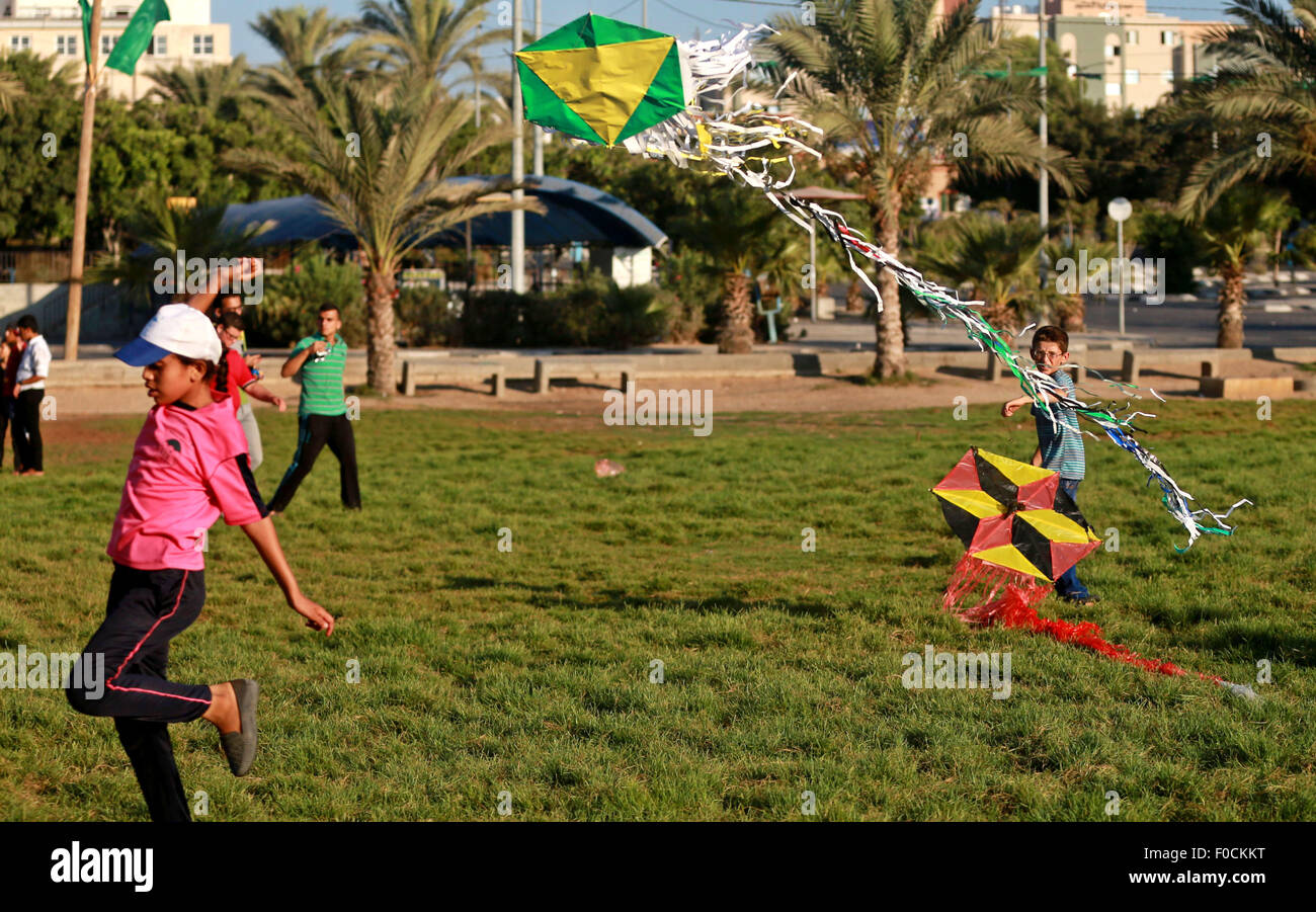 Gaza City, Gaza Strip, Palestinian Territory. 12th Aug, 2015 ...