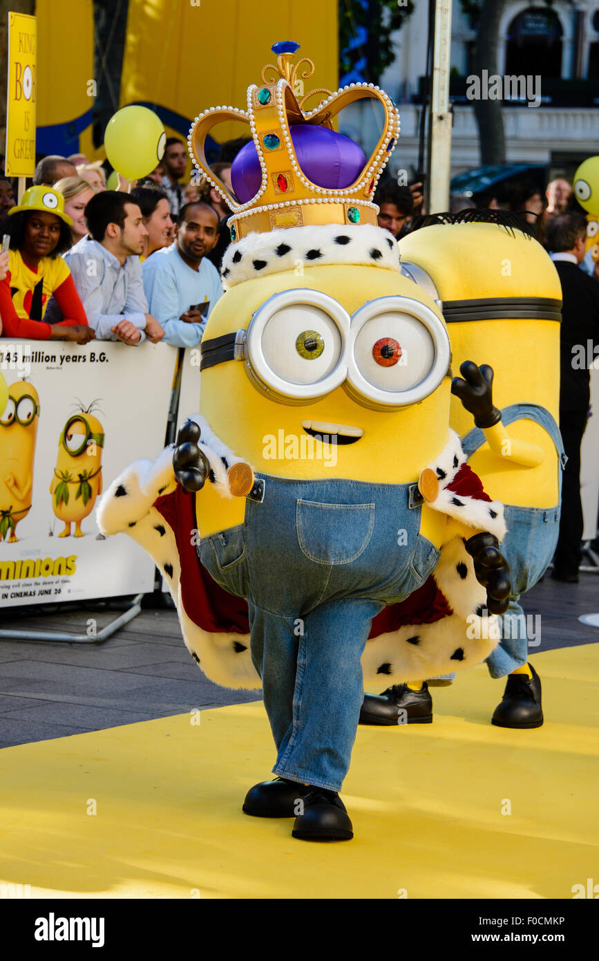 'Minions' World premiere - Arrivals Featuring: Minions Where: London ...