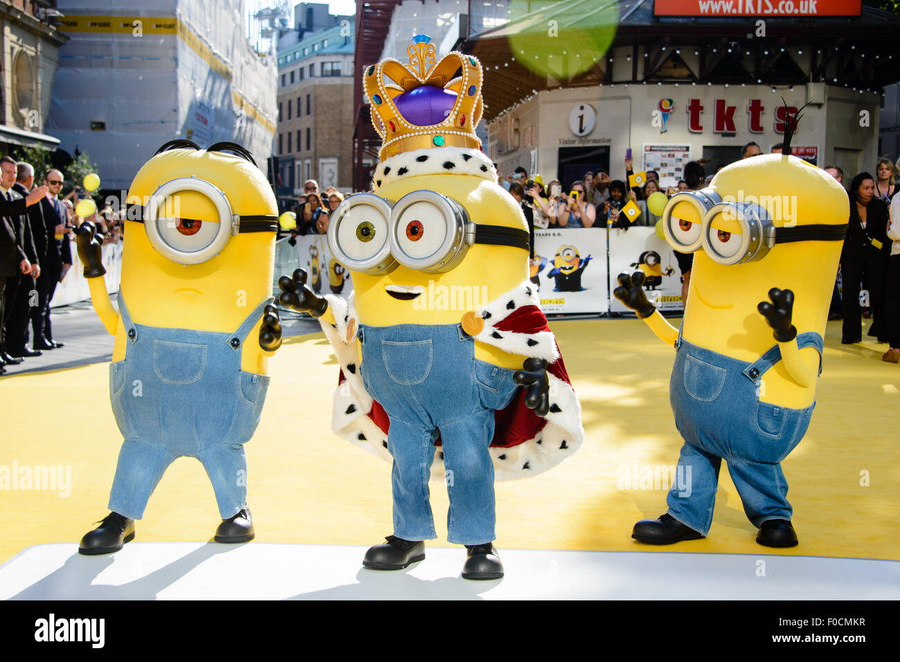 'Minions' World premiere - Arrivals Featuring: Minions Where: London ...