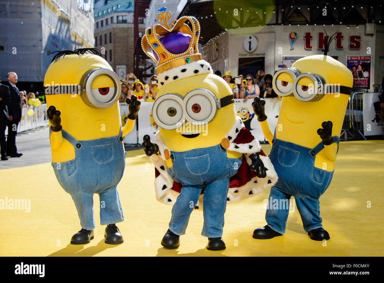 'Minions' World premiere - Arrivals Featuring: Minions Where: London ...