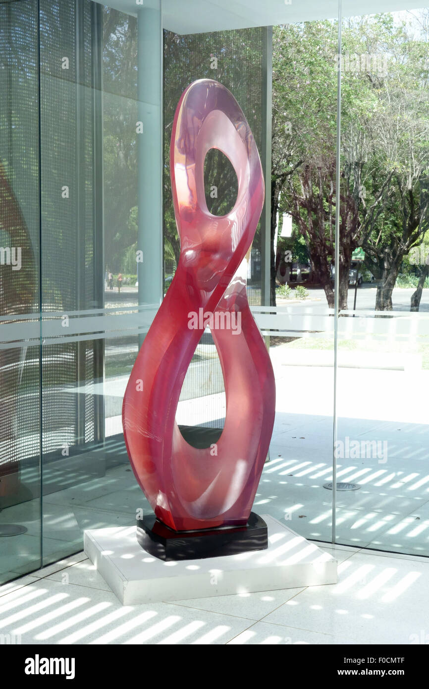 'Double Clef' sculpture Ponce Art Museum Stock Photo - Alamy
