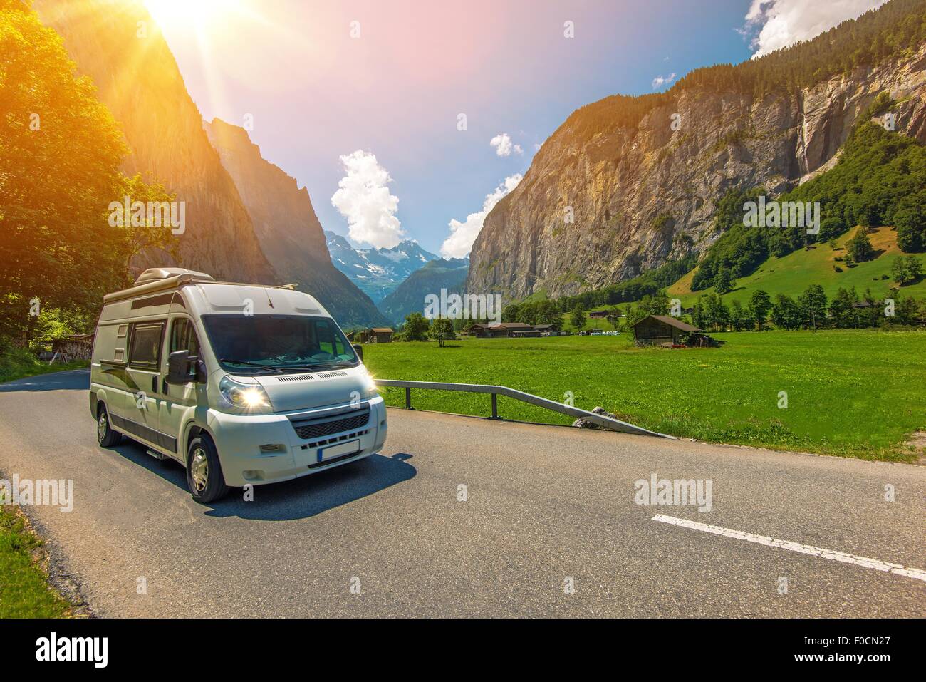 Class B Camper Van in European Jungfrau Region in Switzerland ...