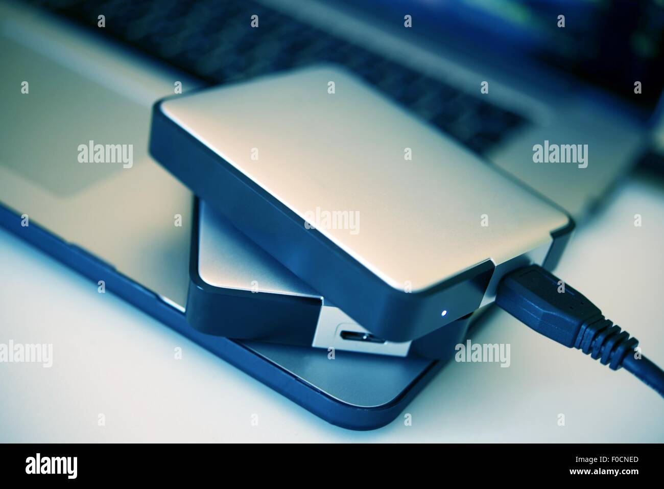 Portable hard drives hi-res stock photography and images - Alamy