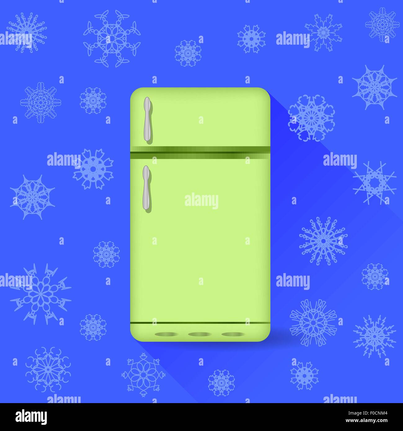 Clean refrigerator handle Stock Vector Images - Alamy