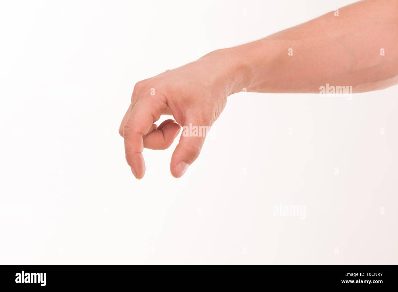 Hand thing hi-res stock photography and images - Alamy