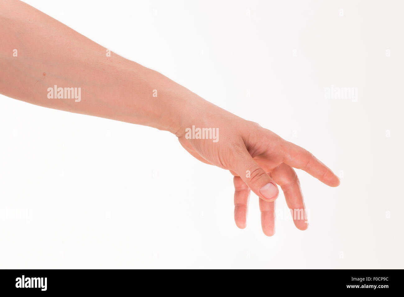 Thing the hand hi-res stock photography and images - Alamy