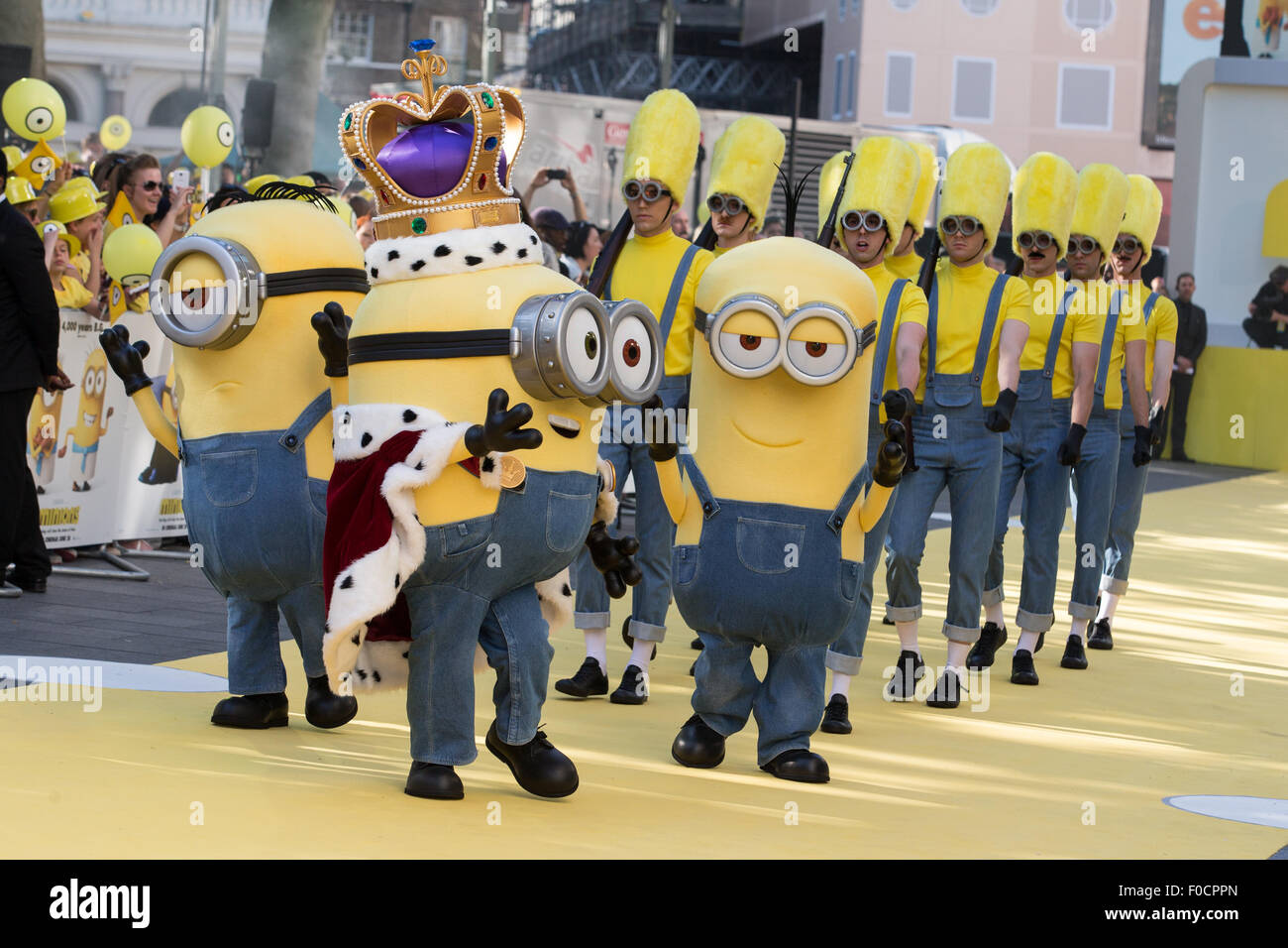 The World Premiere of ‘Minions’ held at Odeon Leicester Square ...