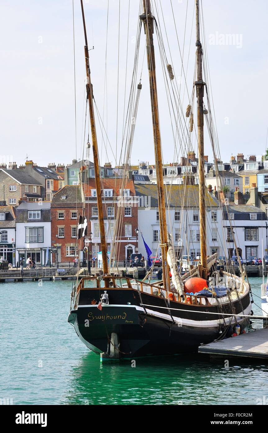 Pelican of london tall ship weymouth hi-res stock photography and ...