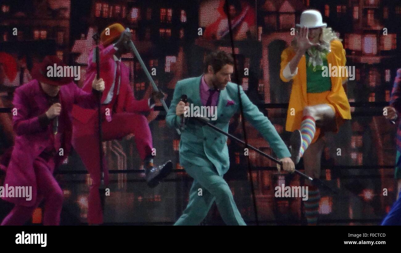 Take That performing live concert at the O2 Arena Featuring: Take That ...