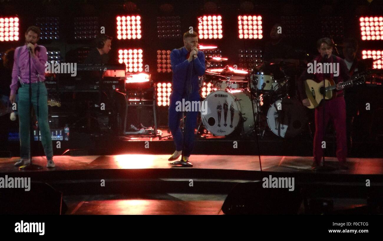 Take That performing live concert at the O2 Arena Featuring: Take That ...