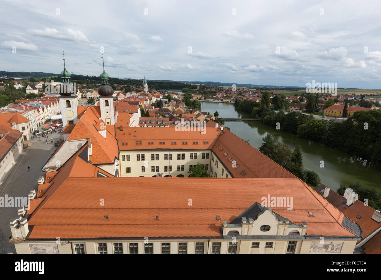 ,Telc,renesance,UNESCO,historical city,town,city centre,Morava,moravian ...