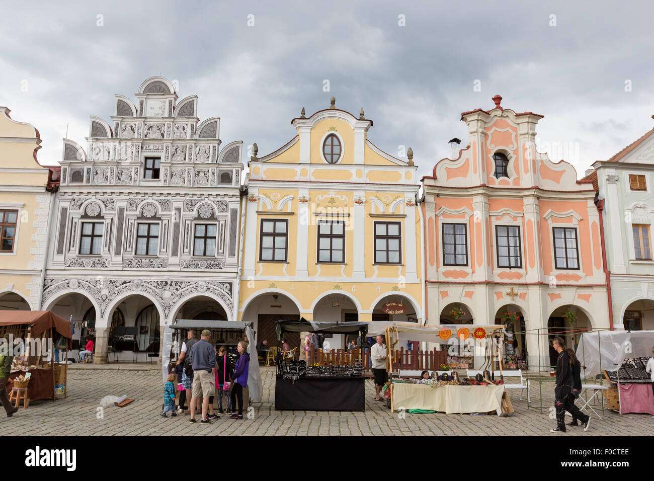 ,Telc,renesance,UNESCO,historical city,town,city centre,Morava,moravian ...