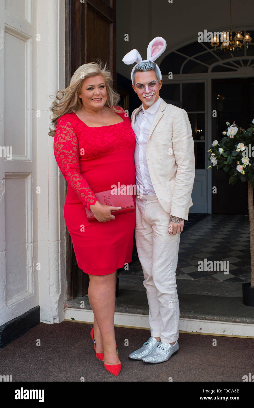 TOWIE cast members Gemma Collins and Bobby Norris Stock Photo - Alamy