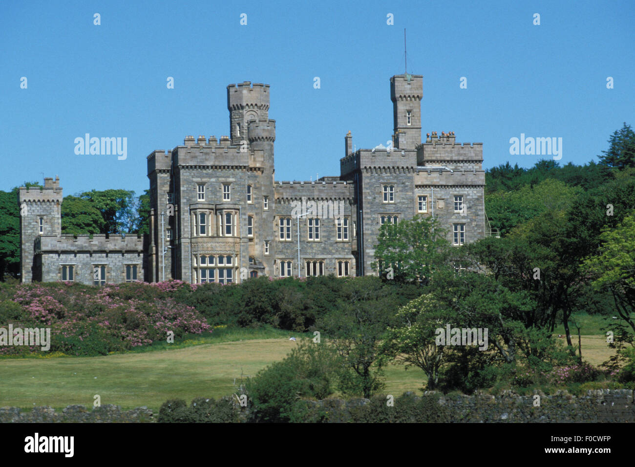Lews Castle, Stornoway, Isle of Lewis, OUter Hebrides, Scotland Stock ...