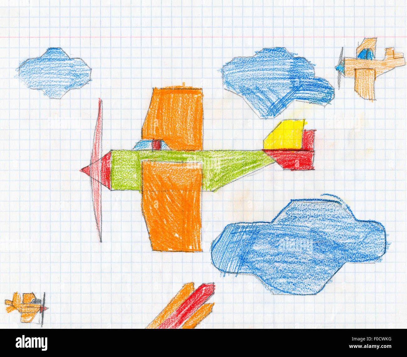 Checkered plane hi-res stock photography and images - Alamy