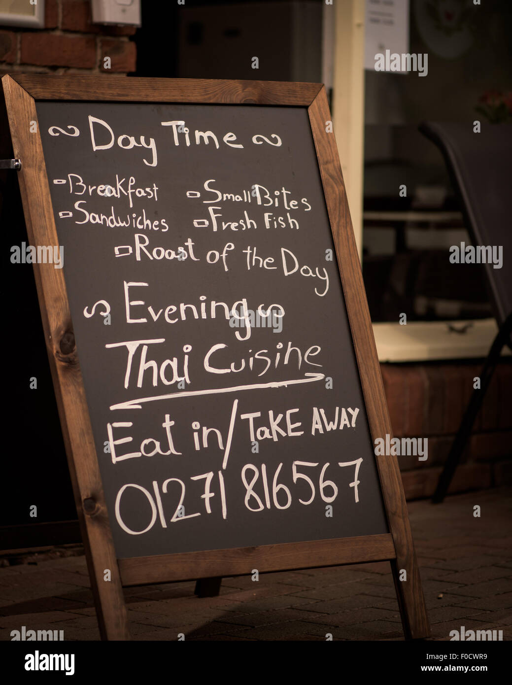 Specials Board High Resolution Stock Photography and Images - Alamy