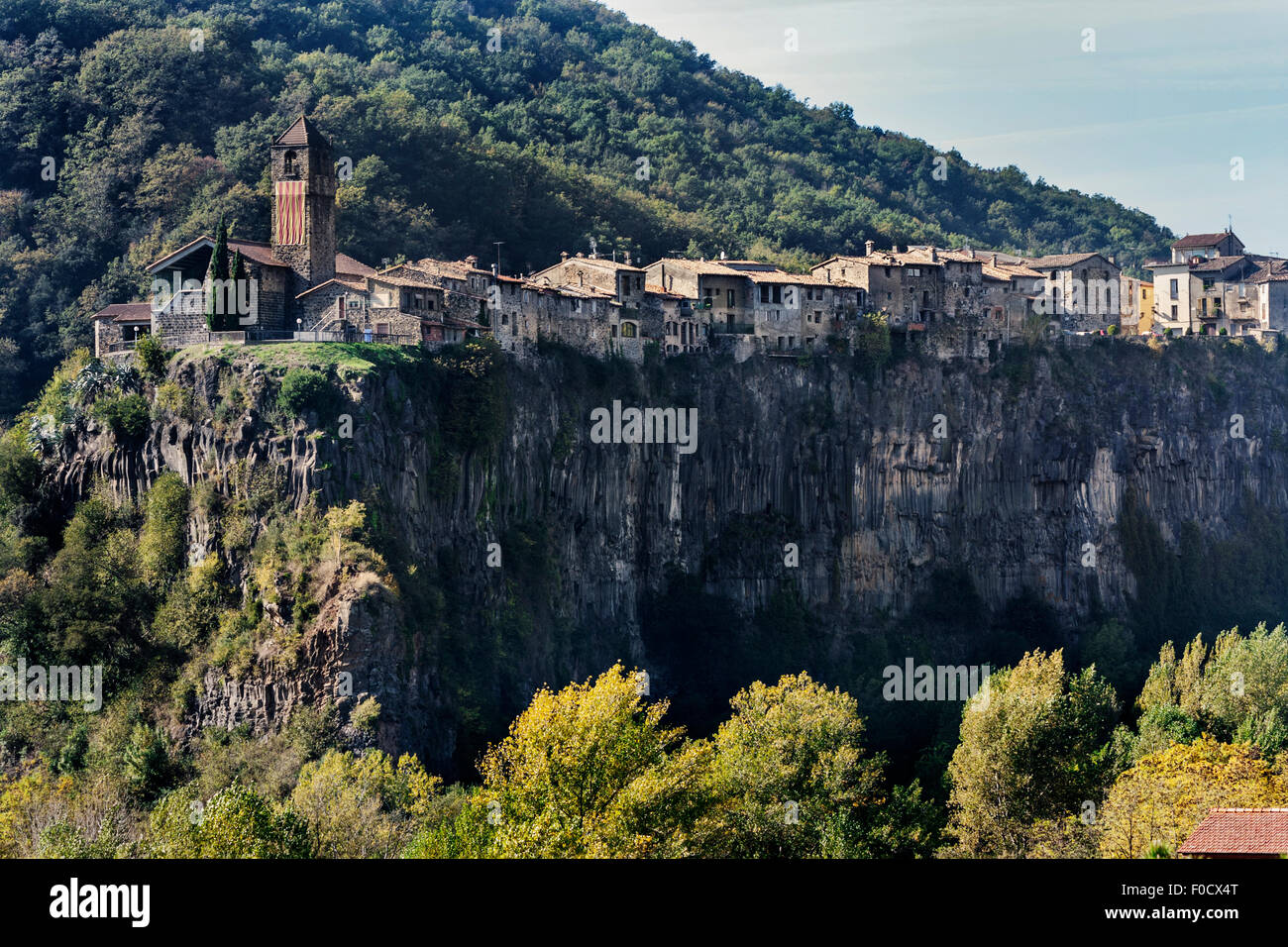 Castellfollit de la Roca Stock Photo - Alamy