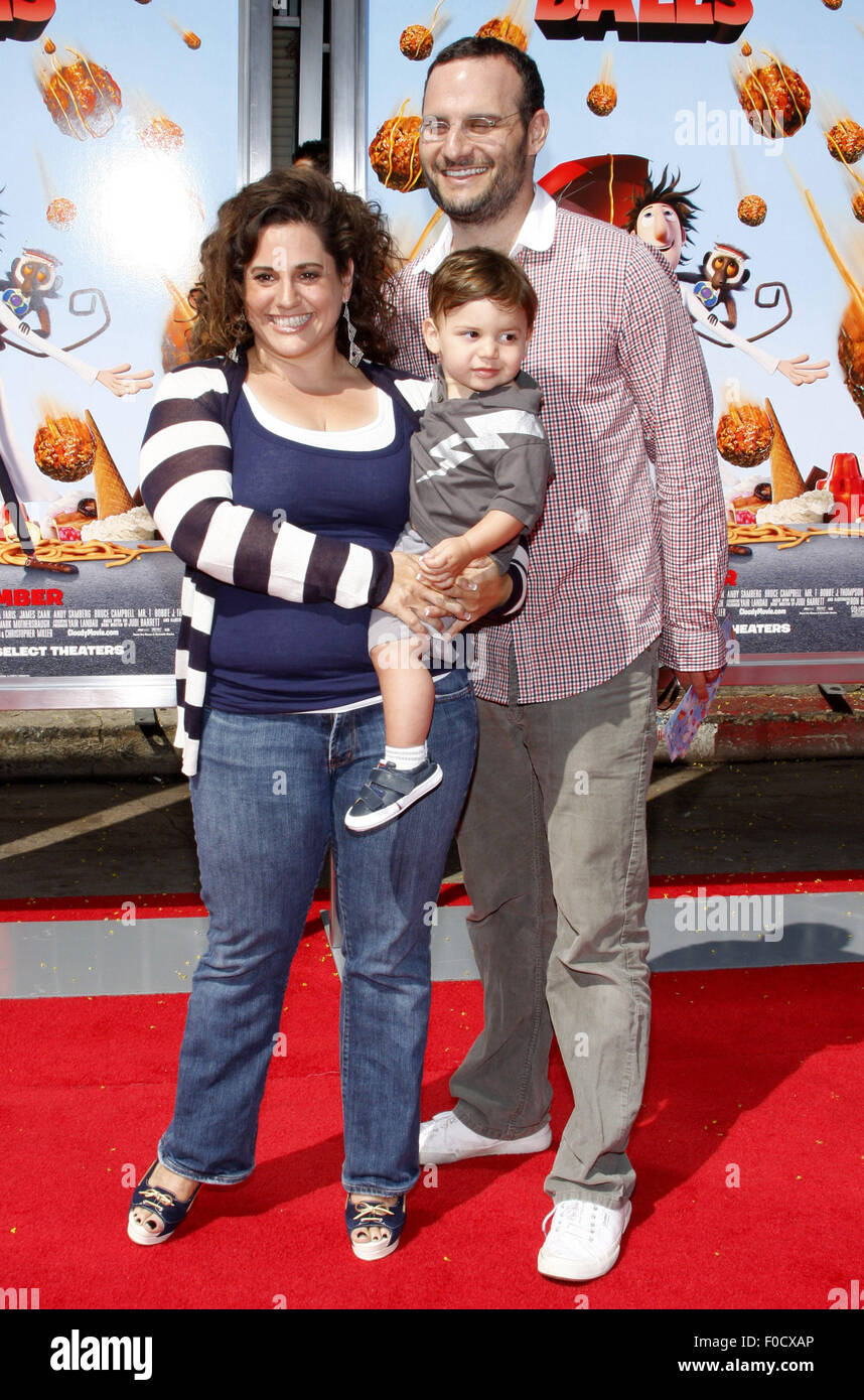 Marissa Jaret Winokur at the Los Angeles premiere of 'Cloudy With A ...