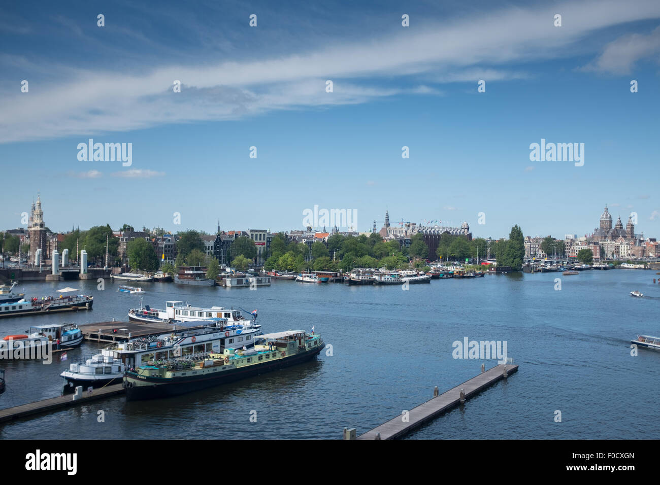 Amstel river amsterdam hi-res stock photography and images - Alamy