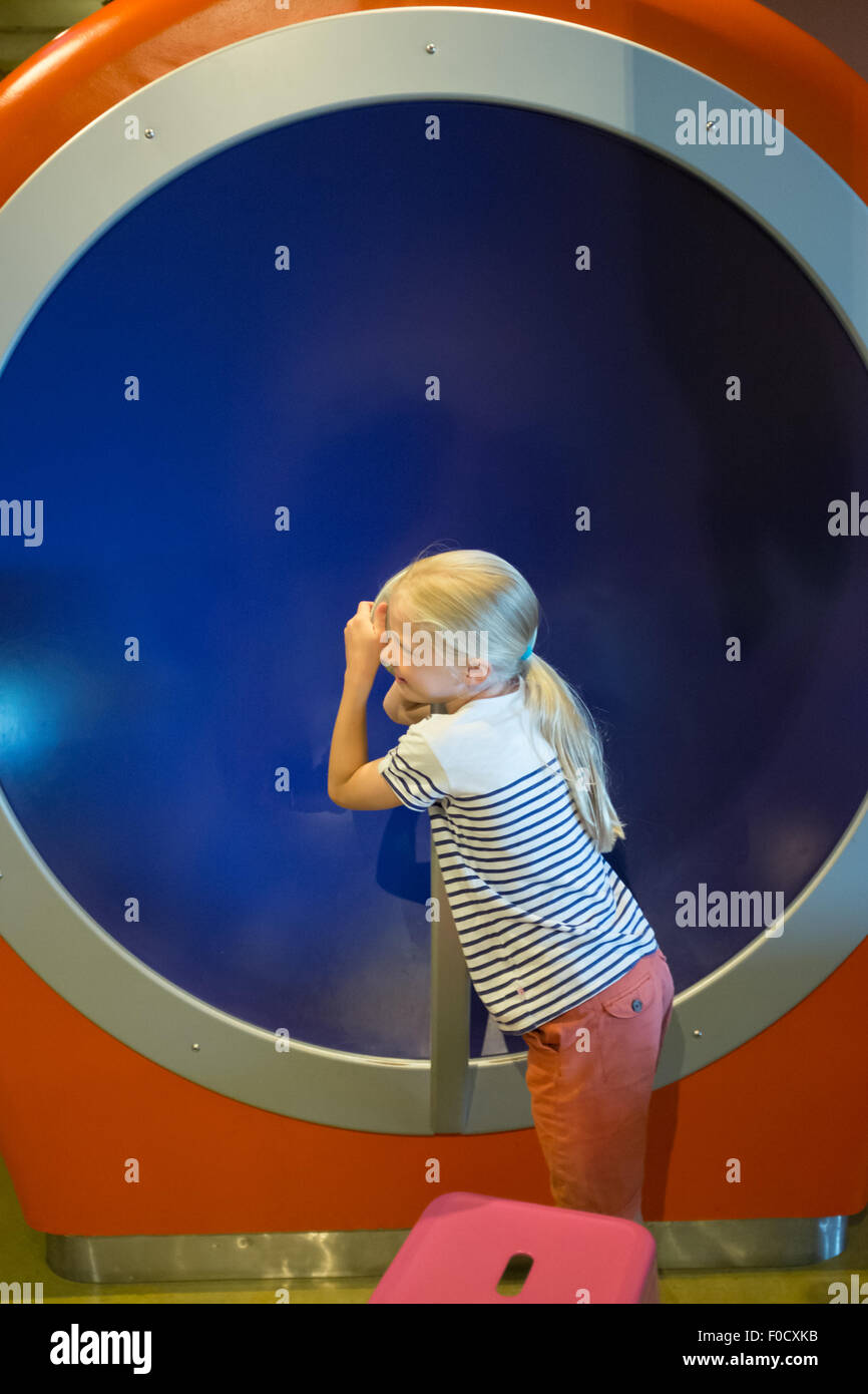 Interior of the Nemo science museum in Amsterdam Holland Stock Photo ...