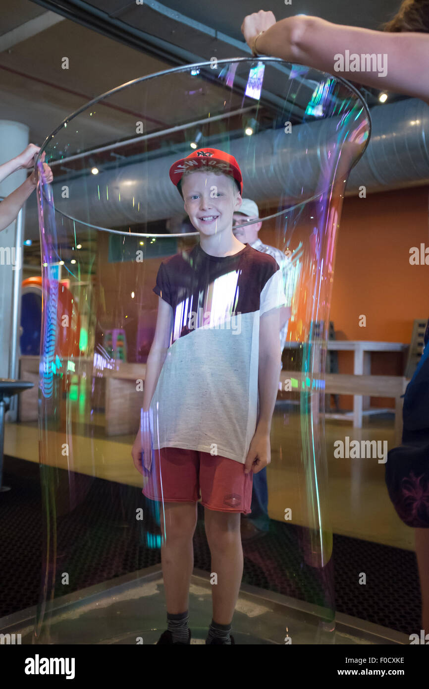 Interior of the Nemo science museum in Amsterdam Holland Stock Photo ...