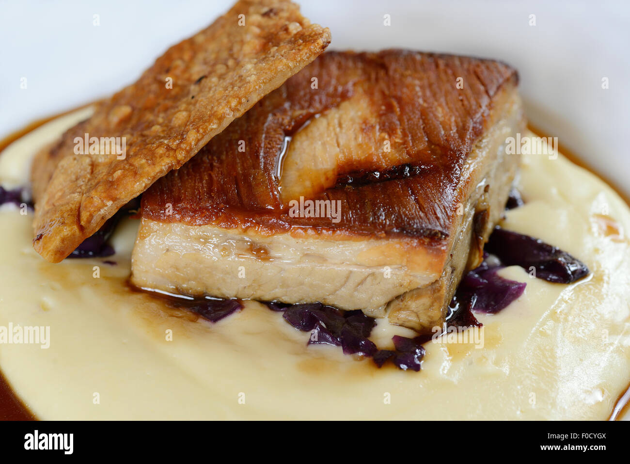 Plate cabbage mash gravy hi-res stock photography and images - Alamy
