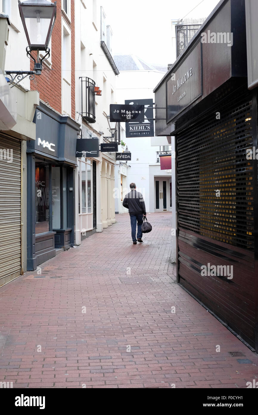 Lonely man walking down in hi-res stock photography and images - Alamy