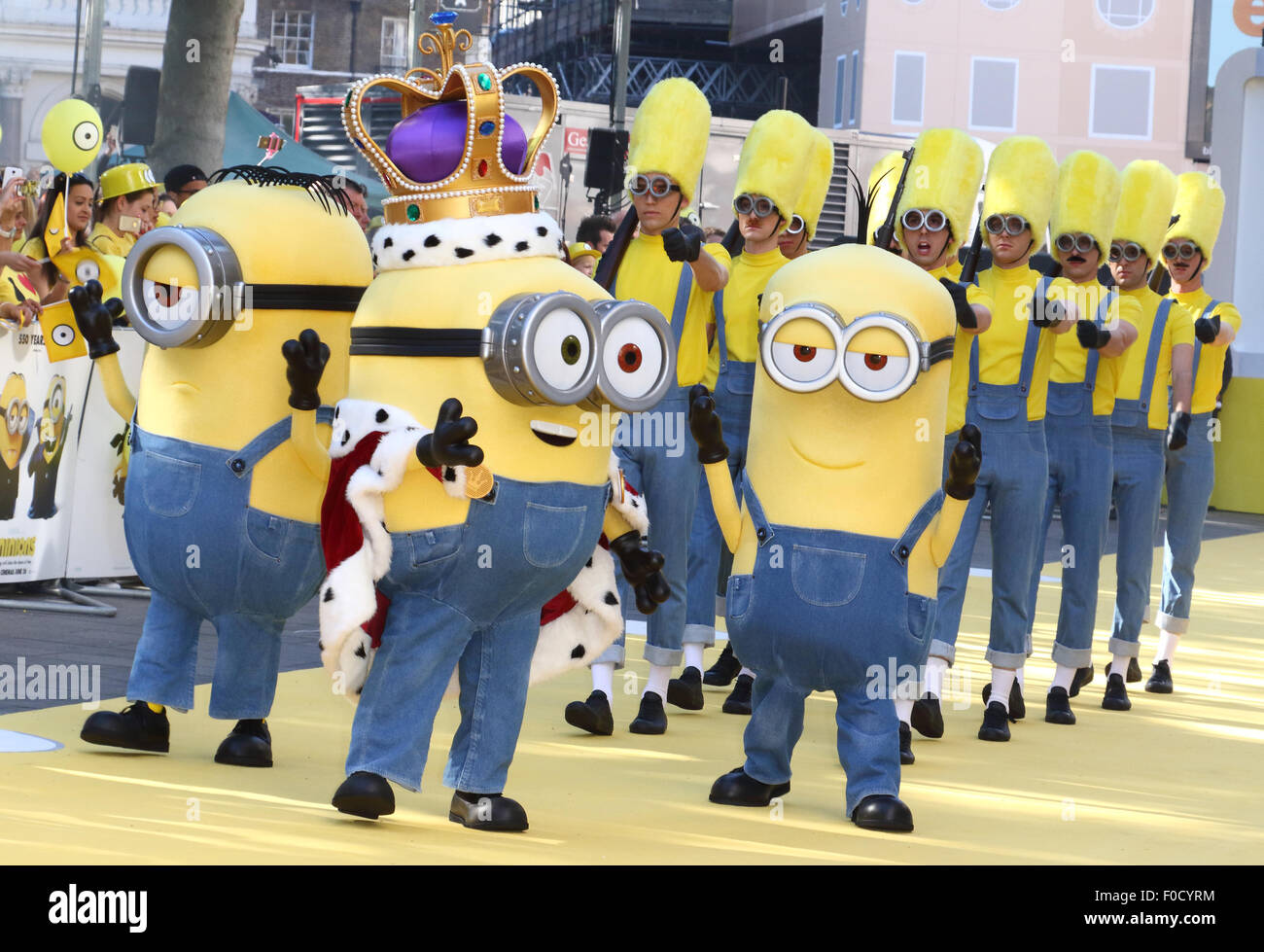 World Premiere of 'Minions' at the Odeon Leicester Square, London ...