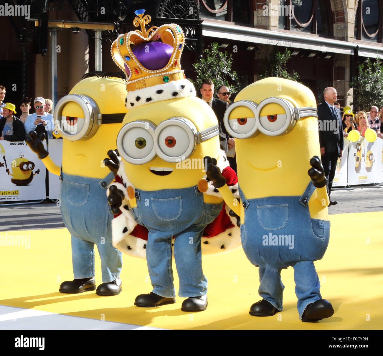 World Premiere of 'Minions' at the Odeon Leicester Square, London ...